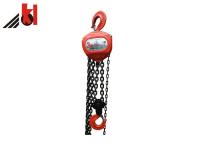 China Black Casting Hook Manual Chain Block for Heavy Duty Lifting Solutions for sale
