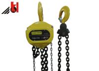 China Manual 3M Lifting Chain Block 5 Ton Mining Fall 5T*3M HSZ-CA for sale