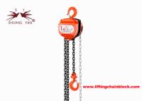 China 12m Chain Block Manual Hoist 1000kg 3-12 Meters Shuangyan Brand for sale