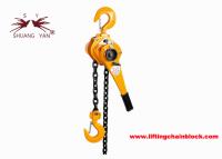 China 3 Ton Single-Chain-Fall Lever Chain Hoist With Safety Brake And 360 Degree Swivel Hooks for sale