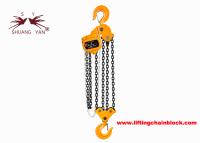 China Galvanized Manual Chain Block With 360 Rotate Safety Hook From Chongqing Kinglong for sale