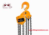 China Galvanized Manual Chain Block With 360 Rotate Safety Hook From Chongqing Kinglong for sale