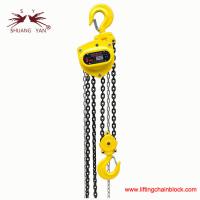 China Effortless Lifting Chain Pulley Block Hoist for Heavy Duty Lifting Operations 3 Ton / 29.4kN for sale