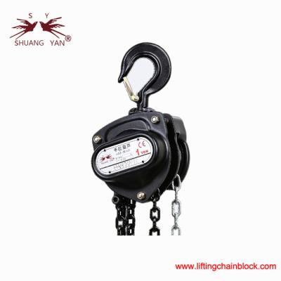 China 1 Ton / 9.8kN Manual Chain Block Hoist Hand Lifting Hoist HSZ-GT Type for sale