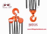 China Manual Chain Hoist Product Lifting Chain Block with Hook Hanging 3 Ton Capacity for sale