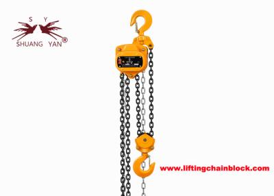 China 19.6kN Vital Double Ratchet Pawls Manual Chain Block Hoist 2000 kg with G80 Alloy Steel Load Chain for sale