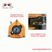 China 19.6kN Vital Double Ratchet Pawls Manual Chain Block Hoist 2000 kg with G80 Alloy Steel Load Chain for sale
