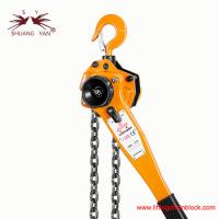 China 1500kg 1.5Ton Lever Block Chain Hoist American Type 4 Times Breaking Force Test CE Standard for sale