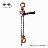 China Mini 0.25 Ton Galvanized Chain Lever Block Ratchet Chain Hoist for sale