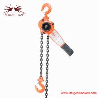 China Lever Chain Hoist New Type New Model 1000kg 1Ton 1.5 Meters Load Chain G80 Alloy Steel Material for sale