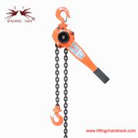 China Ratchet Chain Hoist Operating Lever by Hand 1500kg 1.5Ton G80 Alloy Steel Chain Above 4 times Breaking Force New Type for sale