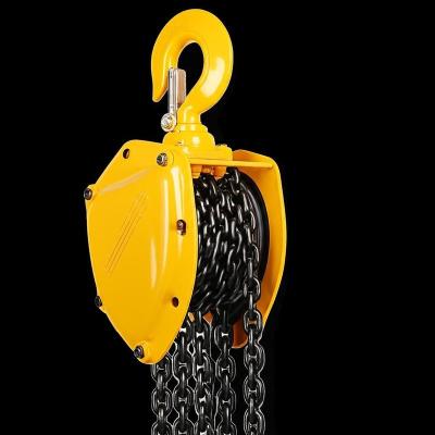 China 8mm Chain Diameter Lever Chain Hoist with HSH A and Galvanized Hand Chain for sale