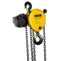 China 15 Ton Manual Chain Hoist Black Chain Color Durable Lifting Equipment Suitable for Maintenance and Construction Work for sale