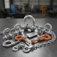 China Shackles Endfittings Lifting Chain Slings Customizable Temperature Range Minus 40 Celsius To Plus 200 Celsius Industrial Grade for sale