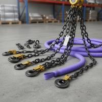 China G80 Chain Lifting Chain Slings Versatile Round Sling Products Suitable for Various Material Handling and Lifting Needs for sale