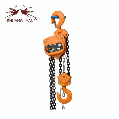 China 3M Manual Chain Block 5 TON Customized Double Bearings Corrosion Resistance for sale