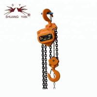China Hard Chain Fall Hoist , Chain Operated Chain Hoist High Precision Mechanical for sale
