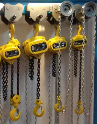 China Attractive Appearance Lifting Chain Block Low Maintenance Portable Lightweight for sale