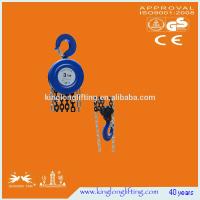 China HSZ Series Manual Chain Block, 0.5T-20T for sale