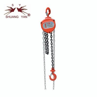China Elephant Type Manual Chain Hoist Construction 1T HSZ-CB  G80 Grade for sale
