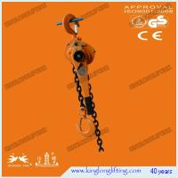 China Crane Chain Block Lever Hoist Innovative HSH A Series For Lifting Lowering Load for sale