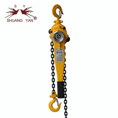 China Durable Lever Chain Block Attractive Triangle Structure Steel Material for sale