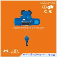 China CD/MD Electric Cable Hoist , Electric Rope Hoist Alloy Steel Low Noise High Efficiency for sale
