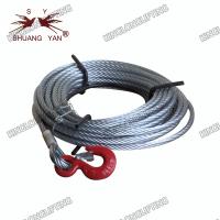 China 20 Meters Long Synthetic Winch Line Grade 5 Safety Factor Lightweight for sale