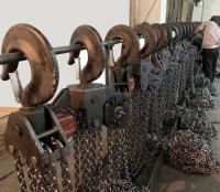 China Manual Lifting Chain Block/Hoist HSZ-CA 20T 3m-12m Height For Building Construction Mining Warehouse, etc for sale