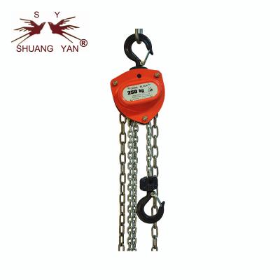 China NEW PRODUCT!!! Small Triangle Hand Chain Block 0.25T*3M HSZ-D for sale