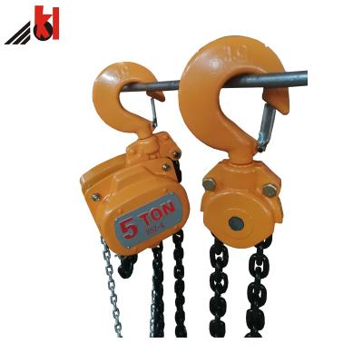 China Material Handling 5 Ton 3 M Lifting Chain Block For Mine Use for sale