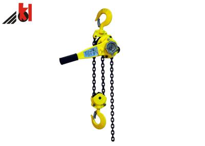 China Silver 41 Safety Alloy Lever Steel Chain Hoist 6mm Galvanized CE GS Certified for sale