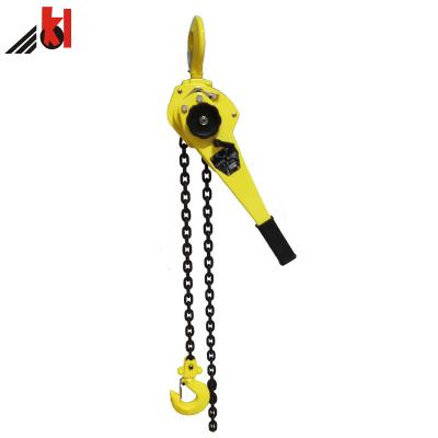 China Galvanized Lever Block Hoist 6mm Diameter 50x20x16cm 1000kg for sale