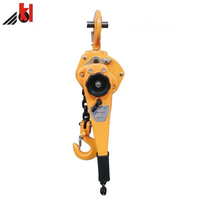 China Orange HSH A Lever Block Chain Hoist 2m Length For Lifting And Pulling for sale