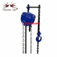 China G80 1 Ton CE Elephant 3m Lifting Chain Pulley Block HSZ-CB for sale
