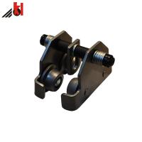 China Material Lift Tool Gear I Beam Manual Push Plain Trolley for sale