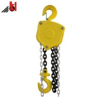 China Steel 2t Lifting Rigging Triangle Manual Chain Tackle for sale