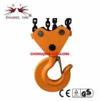 China 12m 20000KGS Scaffolding Chain Pulley Block Hoist for sale