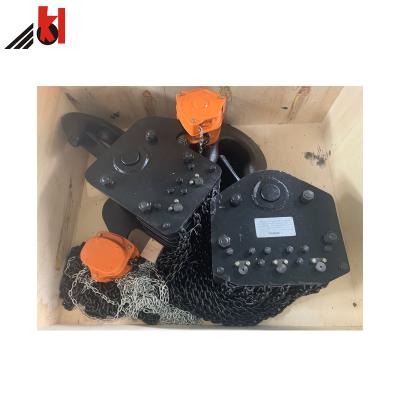 China Galvanized Iron 50T Hoist Manual Chain Block For Construction for sale