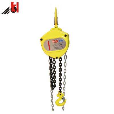 China Grade 80 3m Lift 1T 5T HSC Manual Chain Pulley Block for sale