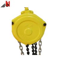 China Grade 80 3m Lift 1T 5T HSC Manual Chain Pulley Block for sale