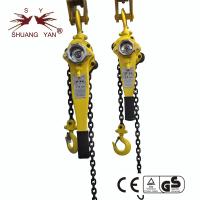 China 1.5M Lifting HSHX G80 Chain Lever Hoist 0.75 Ton Eco Friendly for sale