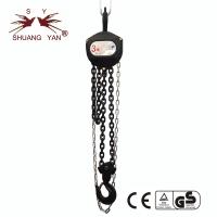 China 29.4KN Manual Chain Pulley Block For Construction Hoist for sale