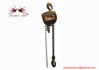 China CE GS Heavy Duty Lifting Tool Elephant Type Manual Chain Pulley Block Hoist 5T for sale