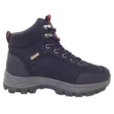 China Men's High Top Chunky Sole Work Boots Non-Slip Outdoor Ankle Boots for sale