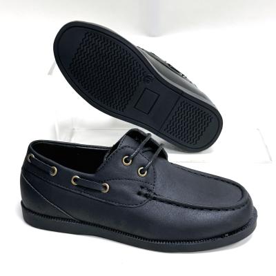 China BOY'S BLACK CASUAL SHOES for sale
