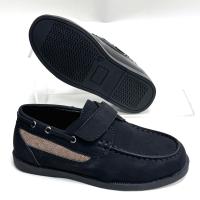 China BOY'S BLACK CASUAL SHOES for sale