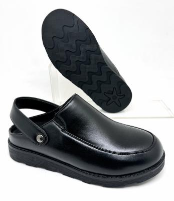 China Unisex Convertible Leather Clogs with Back Strap for sale