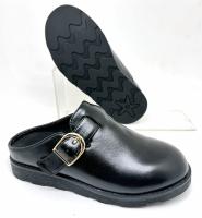 China Kids' Black Leather Lace-Up School Shoes for sale