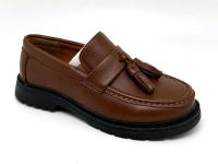 China Kids' Leather Shoes for sale